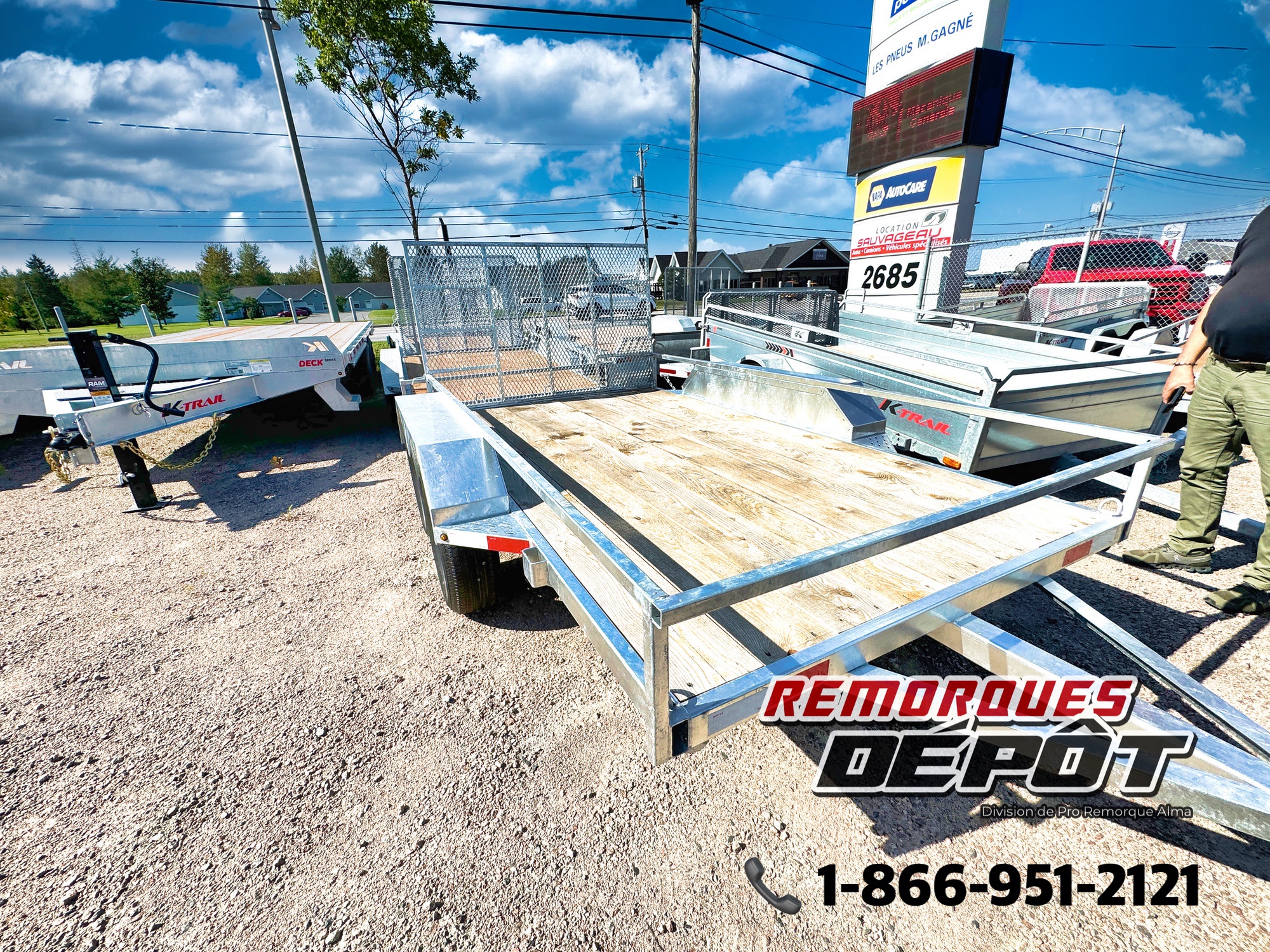 Multi-Trailer UT510 #0667134A5 – Remorques Dépôt